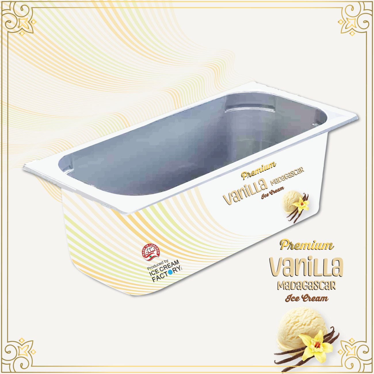 PREMIUM VANILLA MADAGASCAR – Ice Cream Factory